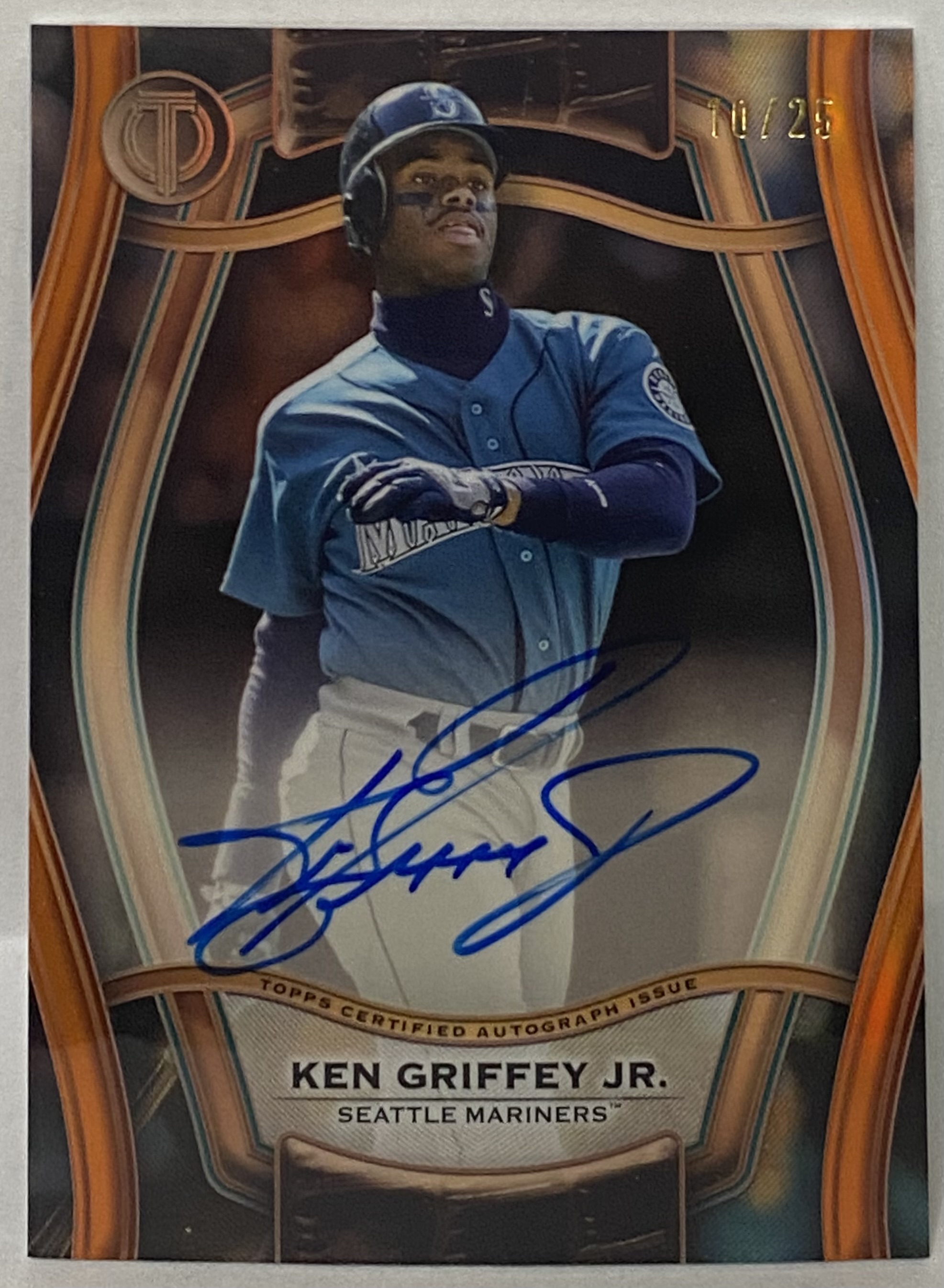 2025 Topps Tribute Pillars of the Game Autographs Orange #PTGAKGJ Ken ...