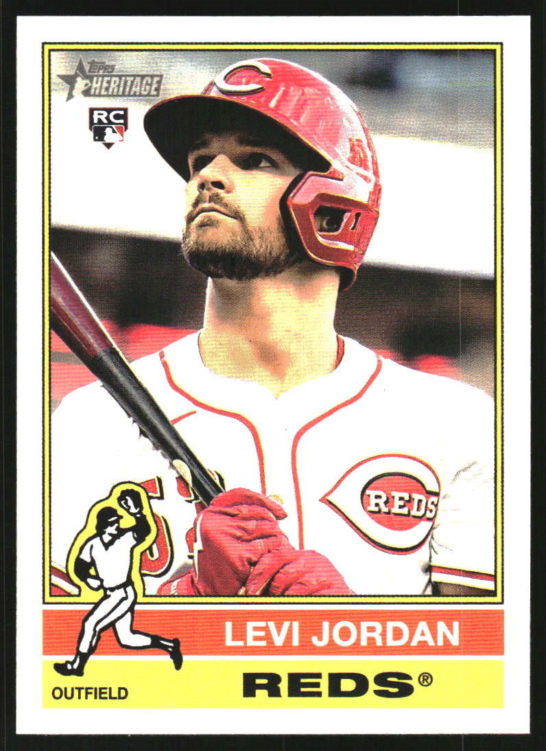 2025 Topps Heritage #88 Levi Jordan RC - NM-MT