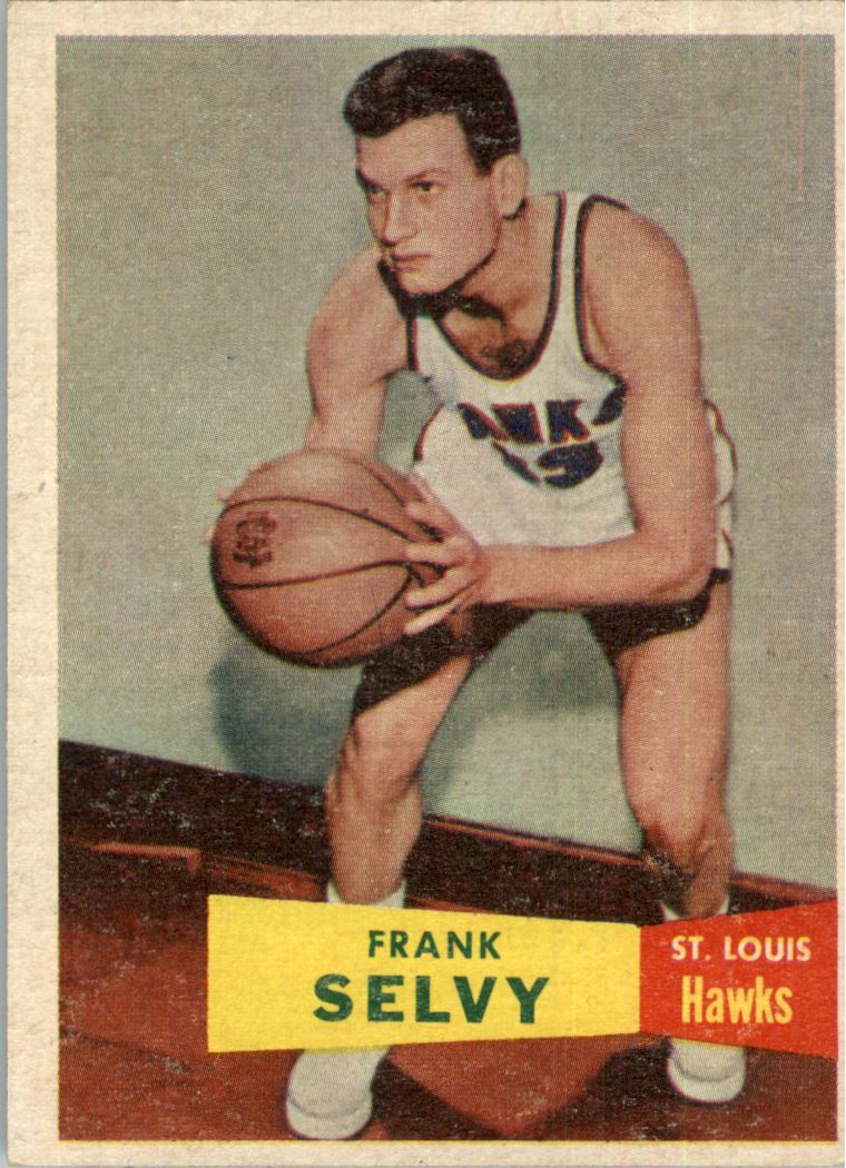 1957-58 Topps #51 Frank Selvy DP RC - EX-MT