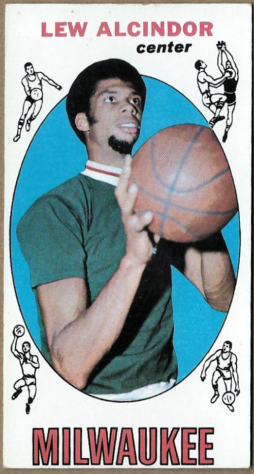 1969-70 Topps #25 Lew Alcindor RC - EX