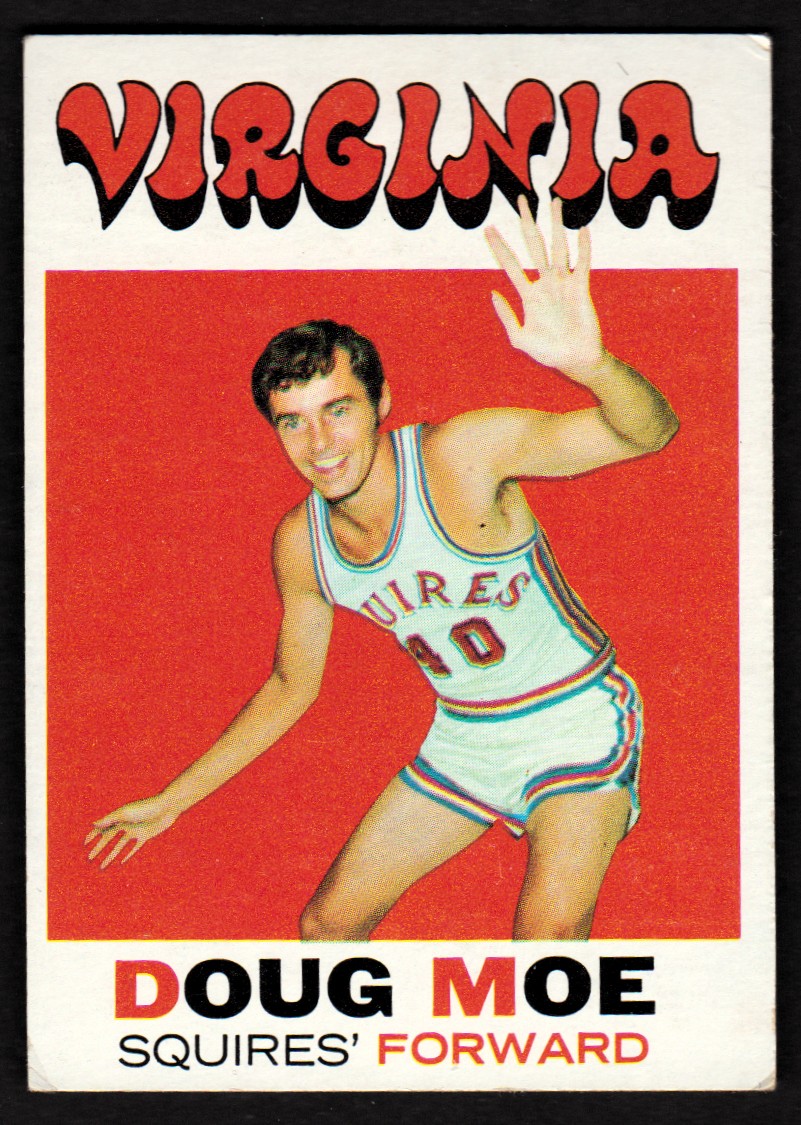 1971-72 Topps #181 Doug Moe RC - G-VG