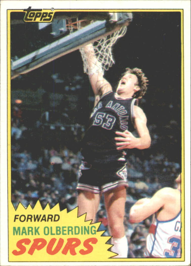 1981-82 Topps #MW104 Mark Olberding - NM-MT - Burbank Sportscards ...