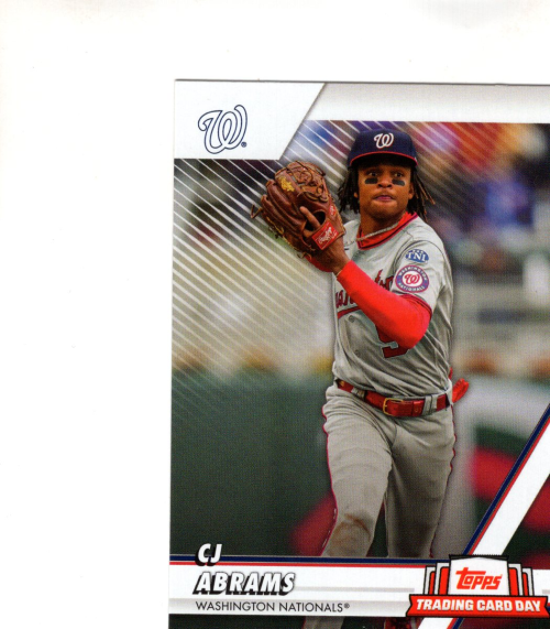 2024 Topps National Trading Card Day #NTCDB30 CJ Abrams - B6715 - NM-MT