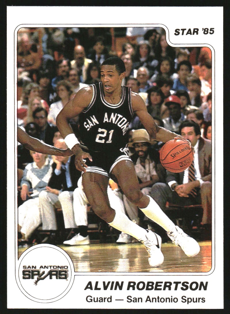1984-85 Star #75 Alvin Robertson XRC - NM-MT