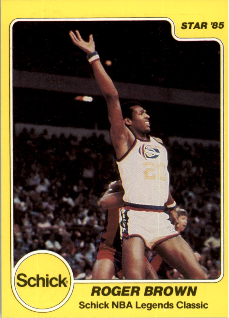 1985 Star Schick Legends #6 Roger Brown - NM-MT