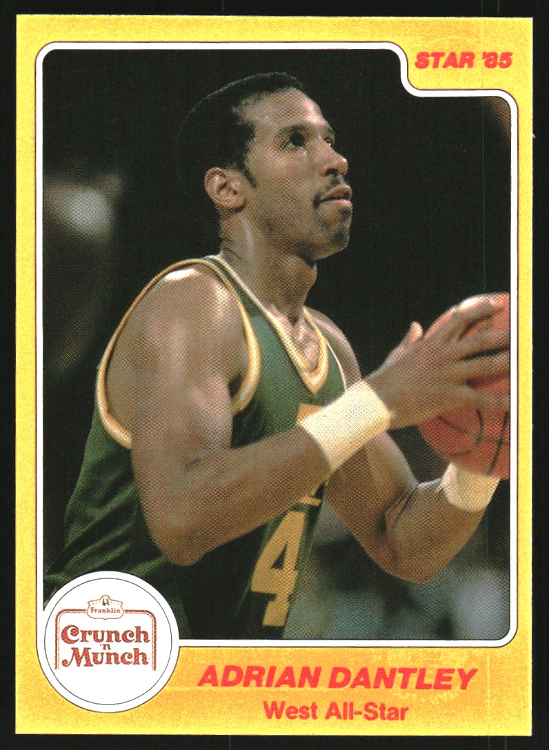 1985 Star Crunch'n'Munch All-Stars #8 Adrian Dantley - NM-MT