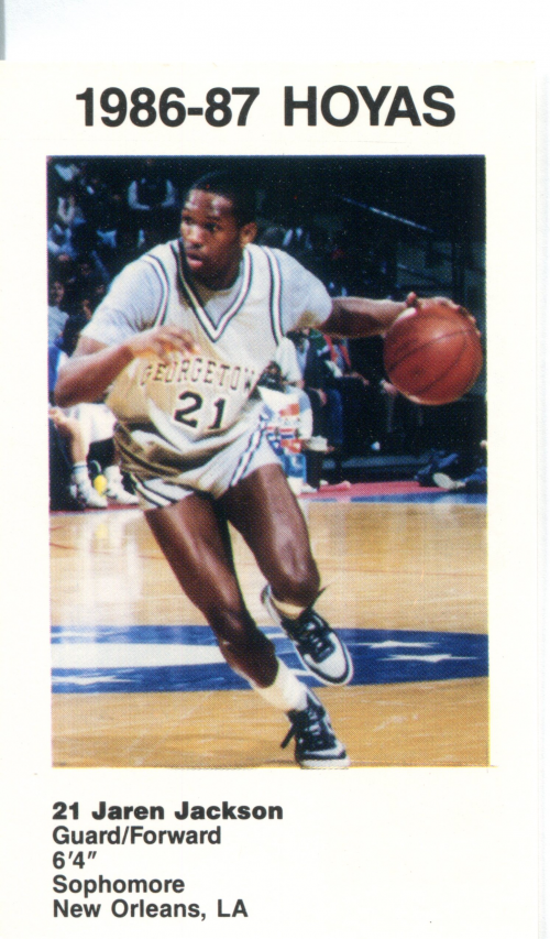 1986-87 Georgetown Hoyas Basketball College Trading Card - Choose Your ...