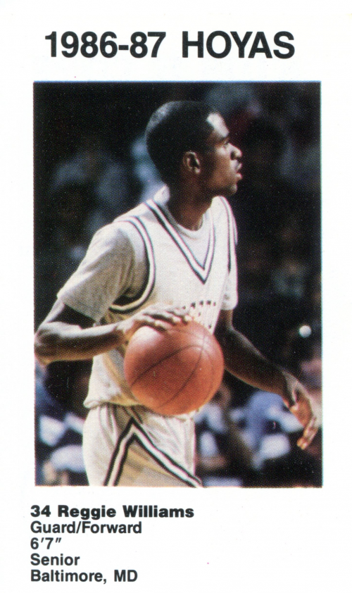 1986-87 Georgetown Hoyas Basketball College Trading Card - Choose Your ...