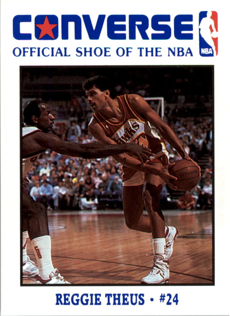 1989 Converse #13 Reggie Theus - NM-MT
