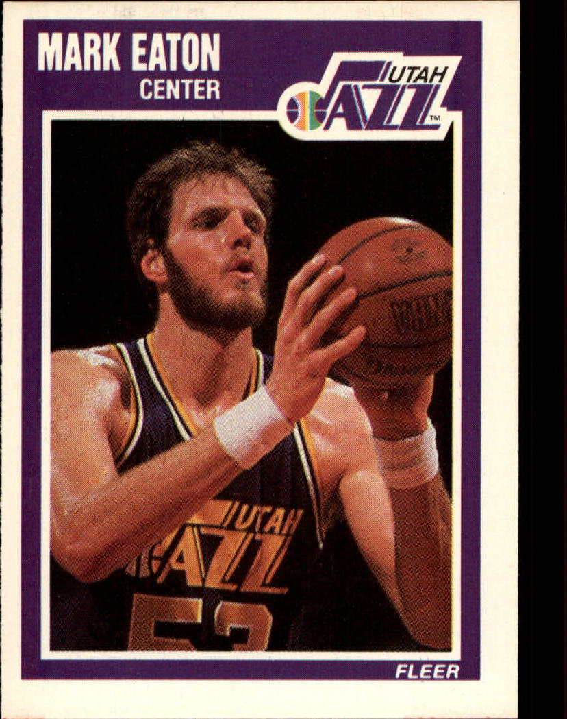1989-90 Fleer #152 Mark Eaton - NM-MT
