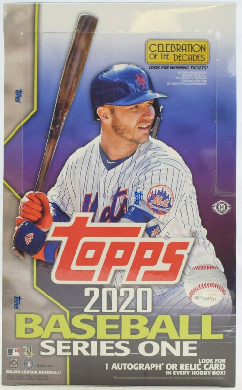 2020 Topps SERIES 1 Baseball HOBBY Box - NM-MT