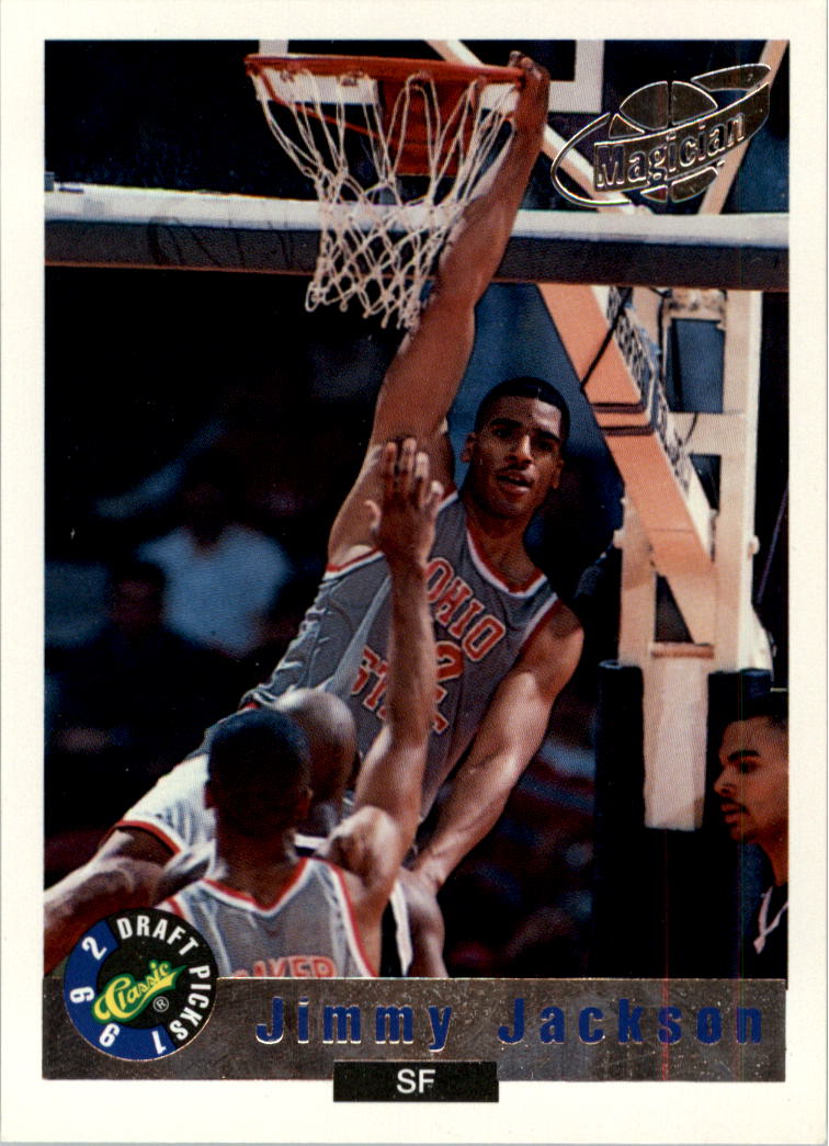 1992 Classic Magicians #BC8 Jimmy Jackson - NM-MT