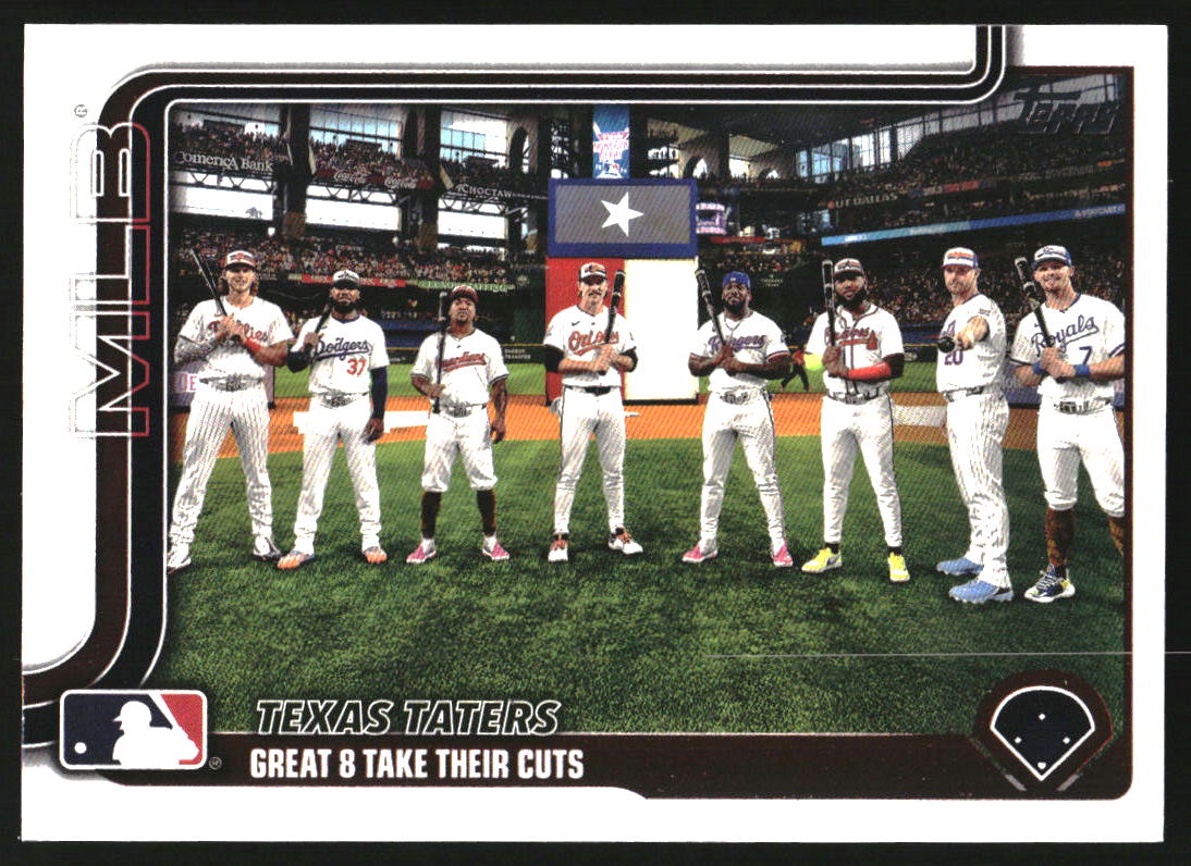 2025 Topps #409 Texas Taters/Alec Bohm/Teoscar Hernandez/Jose Ramirez ...