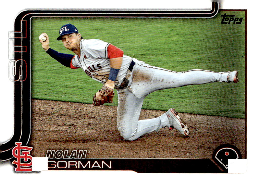 2025 Topps #510 Nolan Gorman - NM-MT