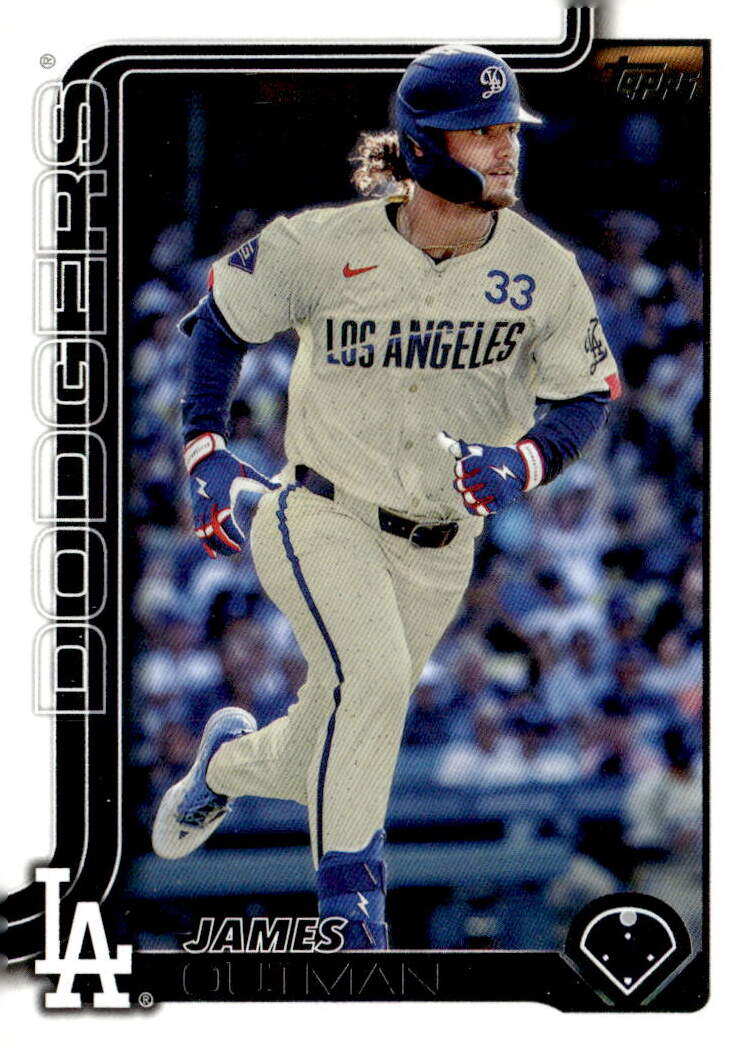 2025 Topps #683 James Outman - NM-MT