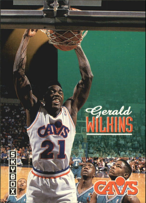 1992-93 SkyBox #334 Gerald Wilkins - NM-MT