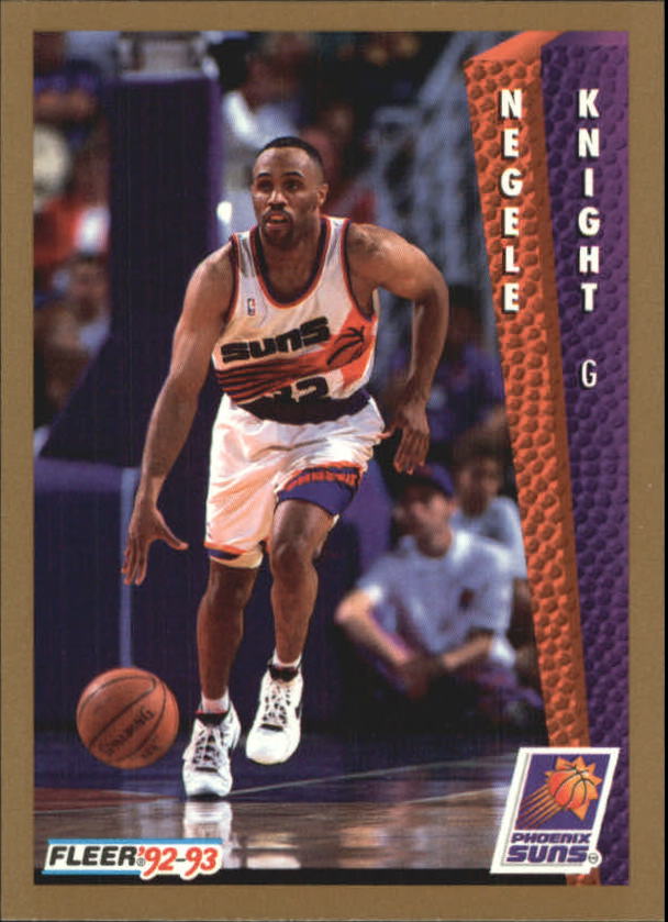1992-93 Fleer #412 Negele Knight - NM-MT