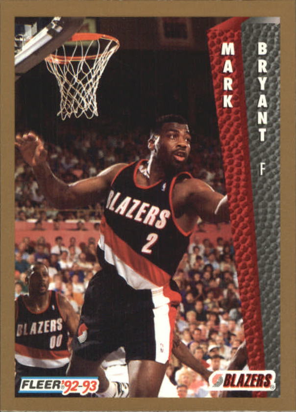 1992-93 Fleer #415 Mark Bryant - NM-MT - Burbank Sportscards | Beckett ...