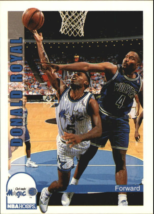1992-93 Hoops #443 Donald Royal - NM-MT - Burbank Sportscards | Beckett ...