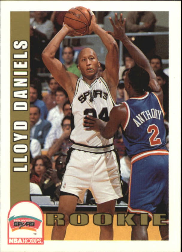 1992-93 Hoops #465 Lloyd Daniels RC - NM-MT