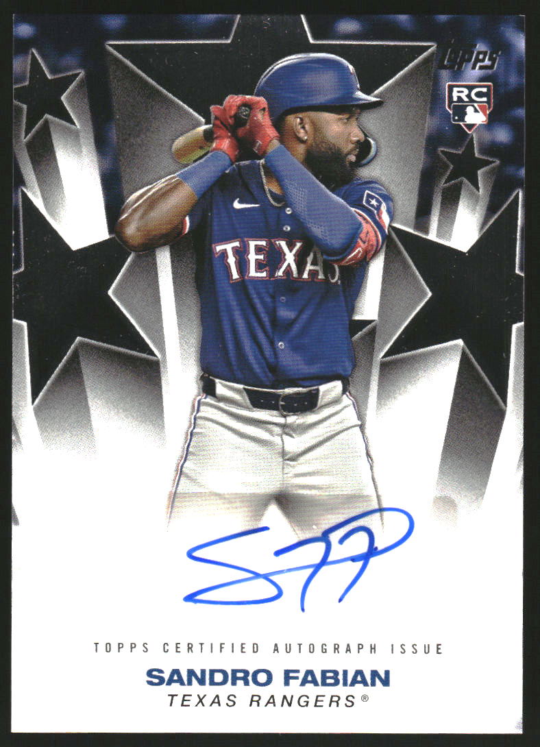 2025 Topps Baseball Stars Autographs #BSA2SF Sandro Fabian S2 - NM-MT