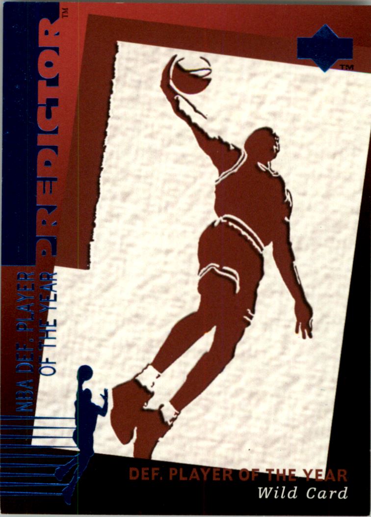 1994-95 Upper Deck Predictor Award Winners #H20 DEF-POY Wild Card W2 ...