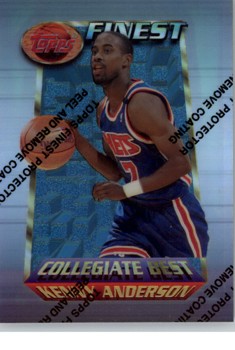 1994-95 Finest Refractors #201 Kenny Anderson CB - NM-MT - Card Shack ...