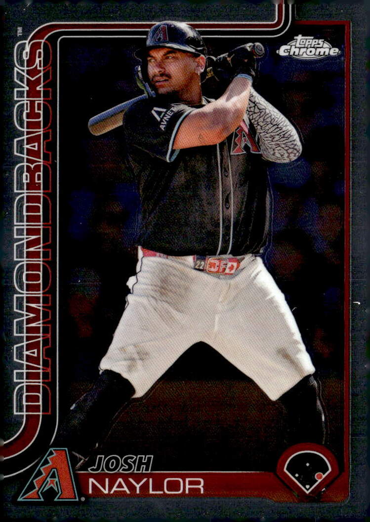 2025 Topps Chrome #15 Josh Naylor - NM-MT - The Dugout Sportscards ...