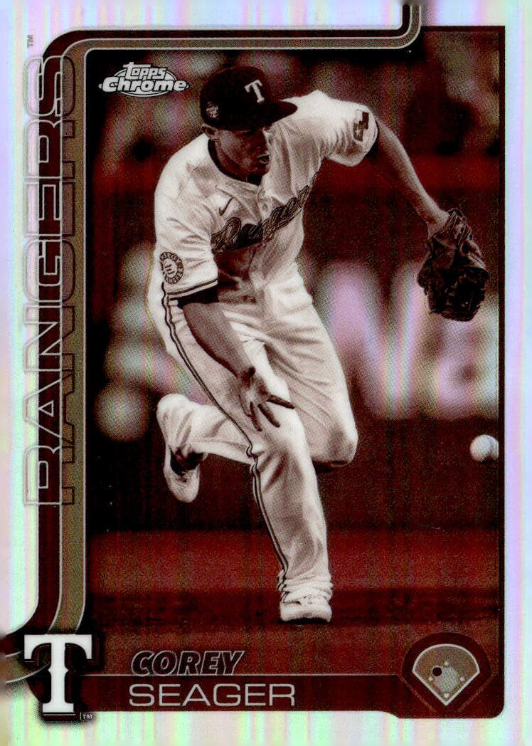 2025 Topps Chrome Sepia Refractors #24 Corey Seager - NM-MT