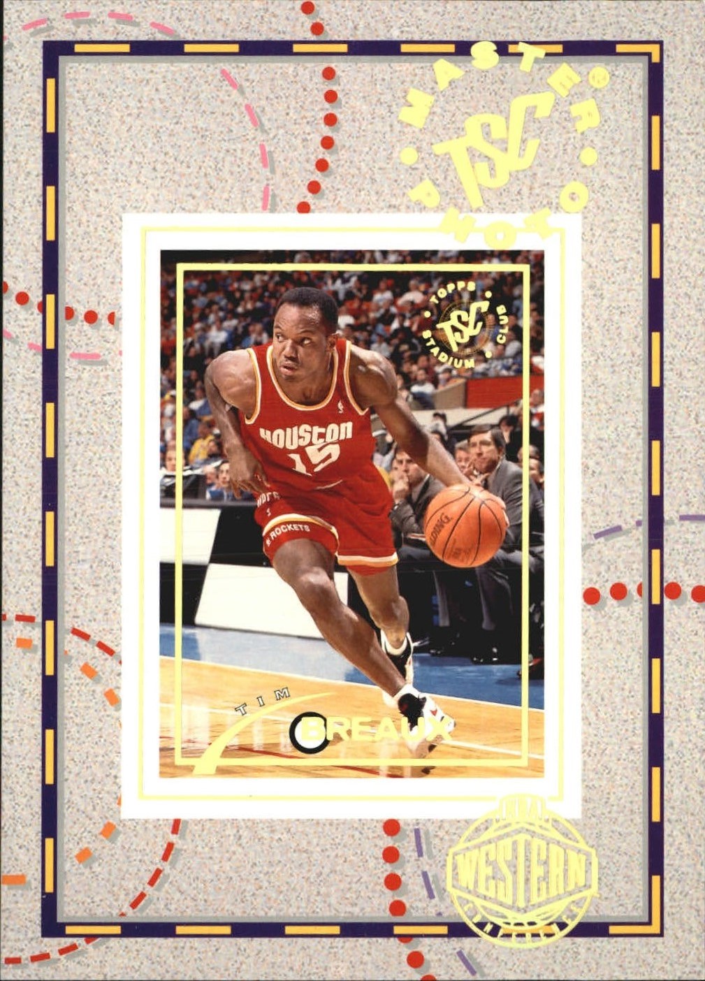 1994-95 Stadium Club Super Teams Master Photos #R1 Tim Breaux ...