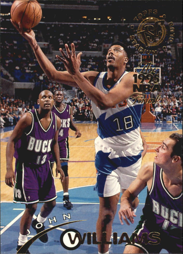 1994-95 Stadium Club Super Teams NBA Finals #283 John Williams - NM-MT