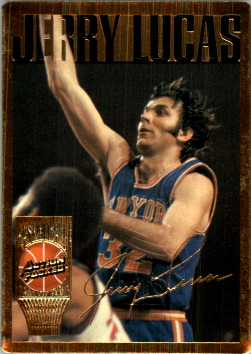 1995 Action Packed Hall of Fame #24 Jerry Lucas - NM-MT