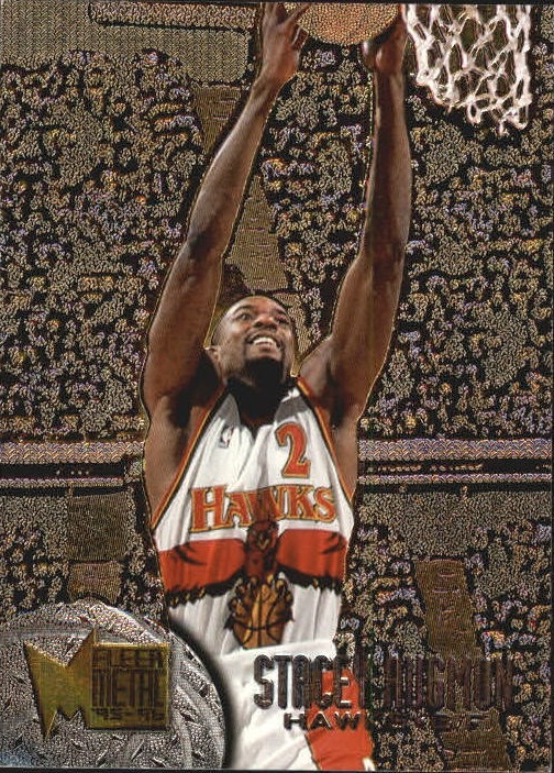 1995-96 Metal #121 Stacey Augmon - NM-MT