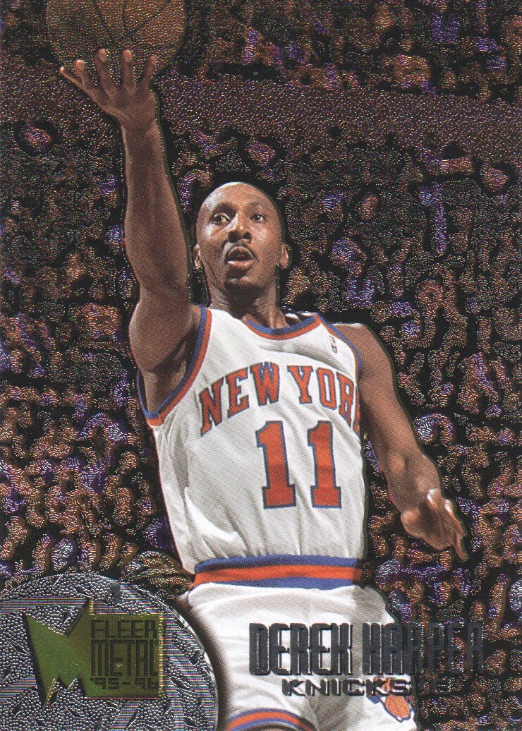 1995-96 Metal #173 Derek Harper - NM-MT