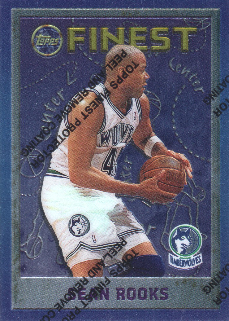 1995-96 Finest #192 Sean Rooks - NM-MT