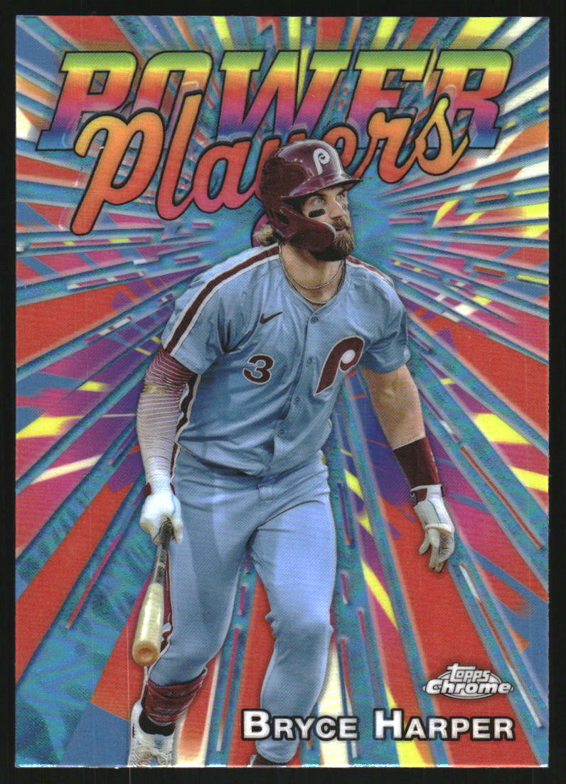 2025 Topps Chrome Power Players #PP6 Bryce Harper - NM-MT - Burbank ...