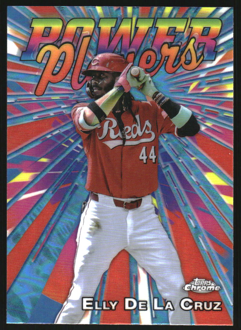 2025 Topps Chrome Power Players #PP16 Elly De La Cruz - NM-MT - Burbank Sportscards | Beckett ...