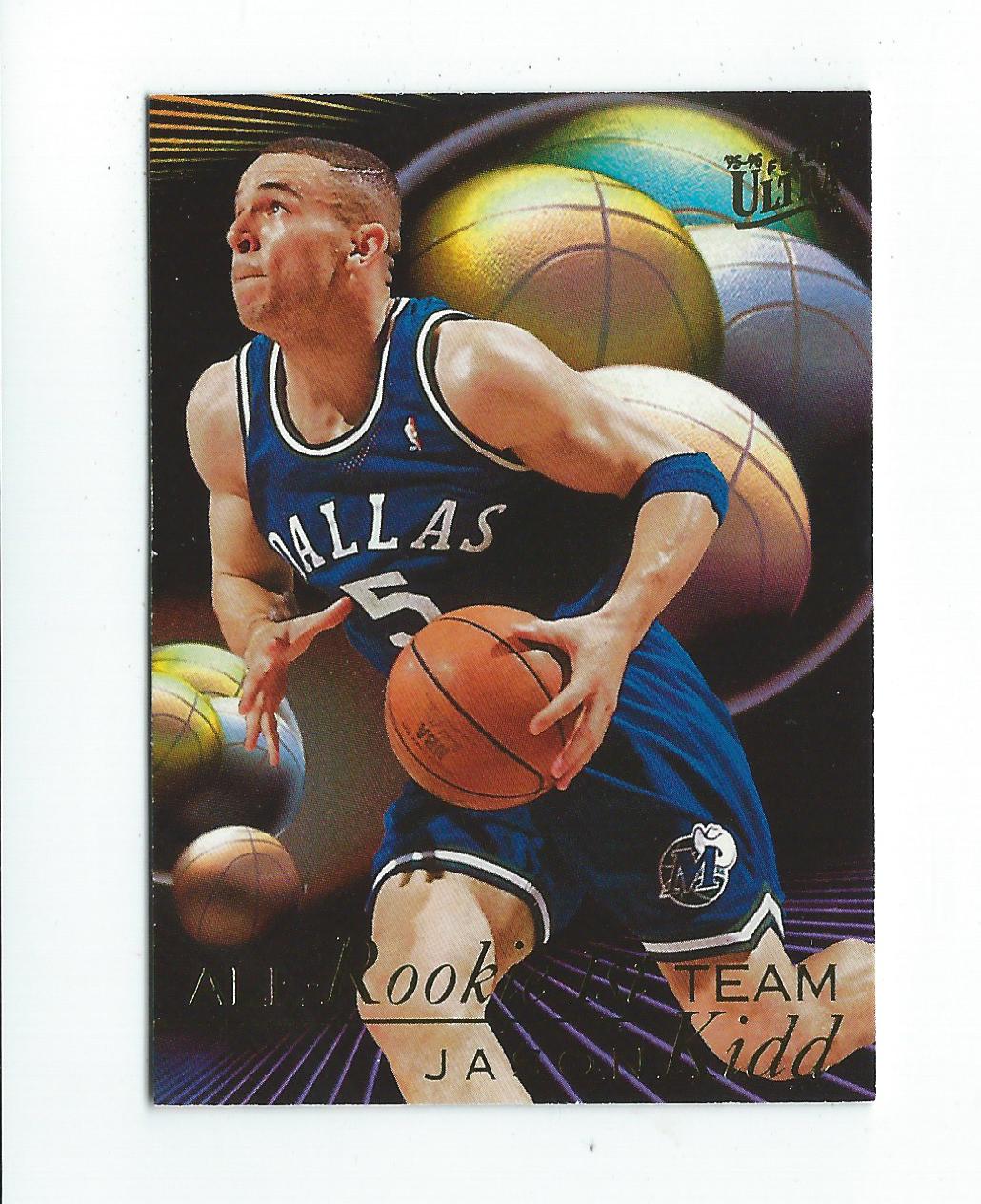 1995-96 Ultra All-Rookie Team #4 Jason Kidd - NM-MT