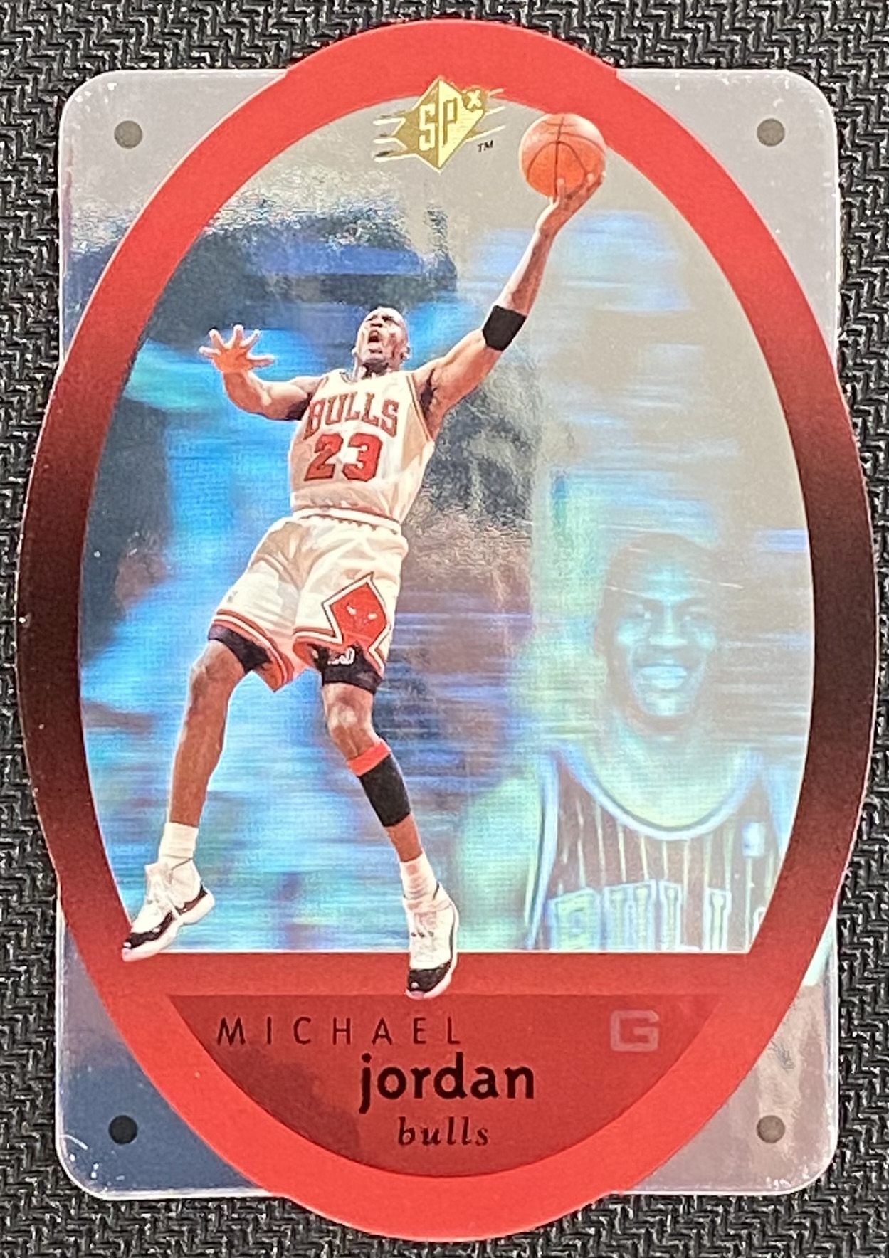 1996 SPx #8 Michael Jordan - NM-MT