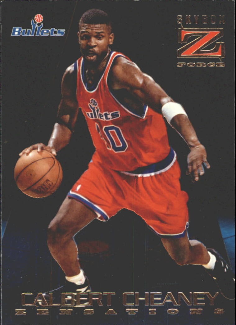 1996-97 Z-Force Zensations #6 Calbert Cheaney - NM-MT - Burbank ...