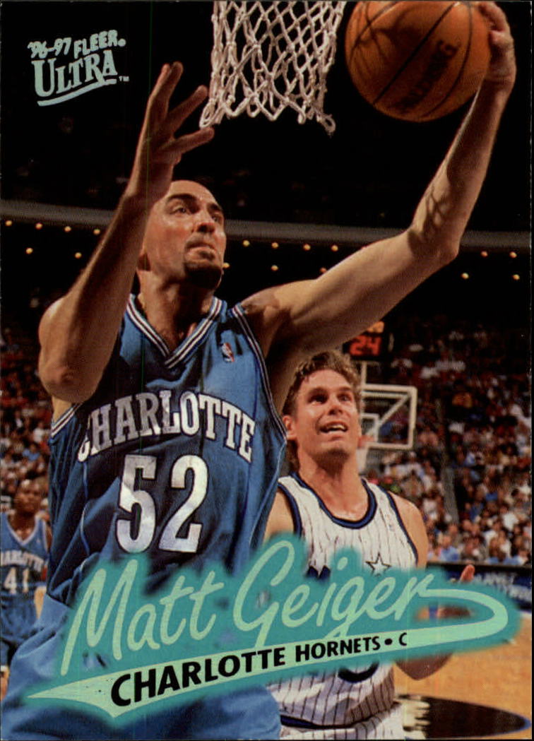 1996-97 Ultra #13 Matt Geiger - NM-MT