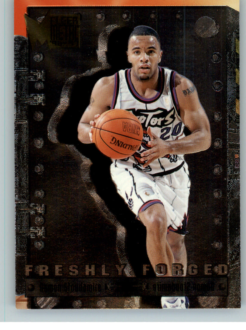 1996-97 Metal Freshly Forged #14 Damon Stoudamire - NM-MT - Card Shack ...