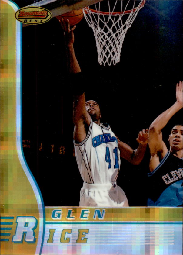 1996-97 Bowman's Best Atomic Refractors #2 Glen Rice - Nm-mt