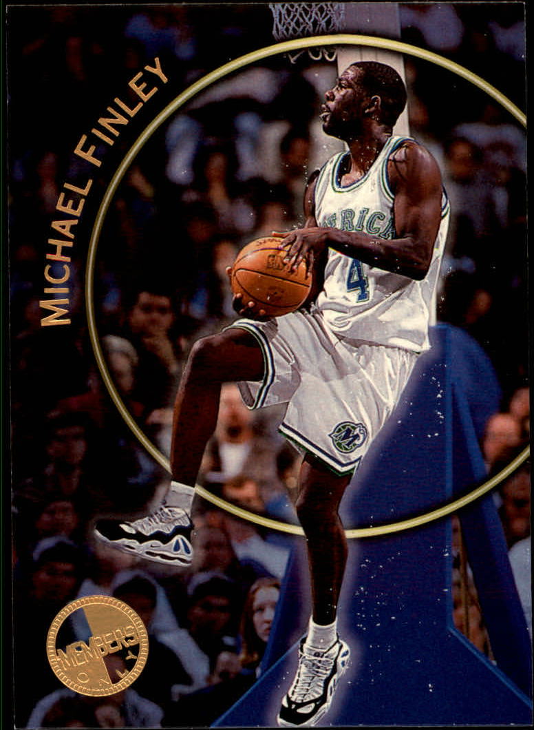 1996-97 Stadium Club Members Only 55 #47 Michael Finley - NM-MT+