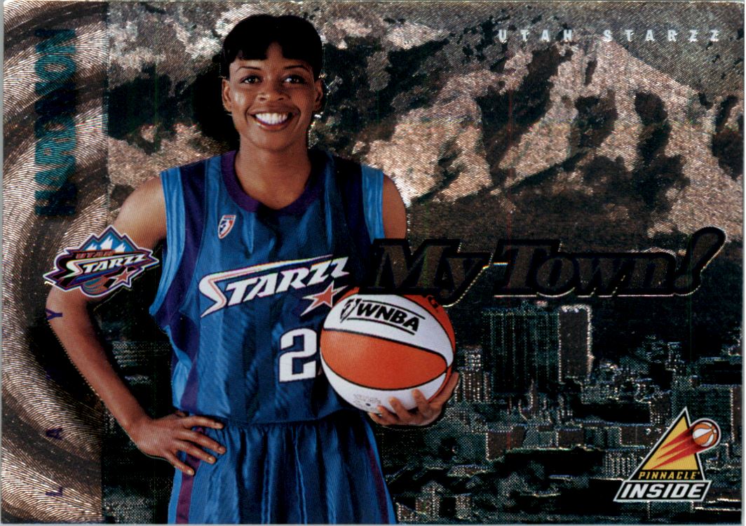 1997 Pinnacle Inside WNBA My Town #2 Lady Hardmon - NM-MT