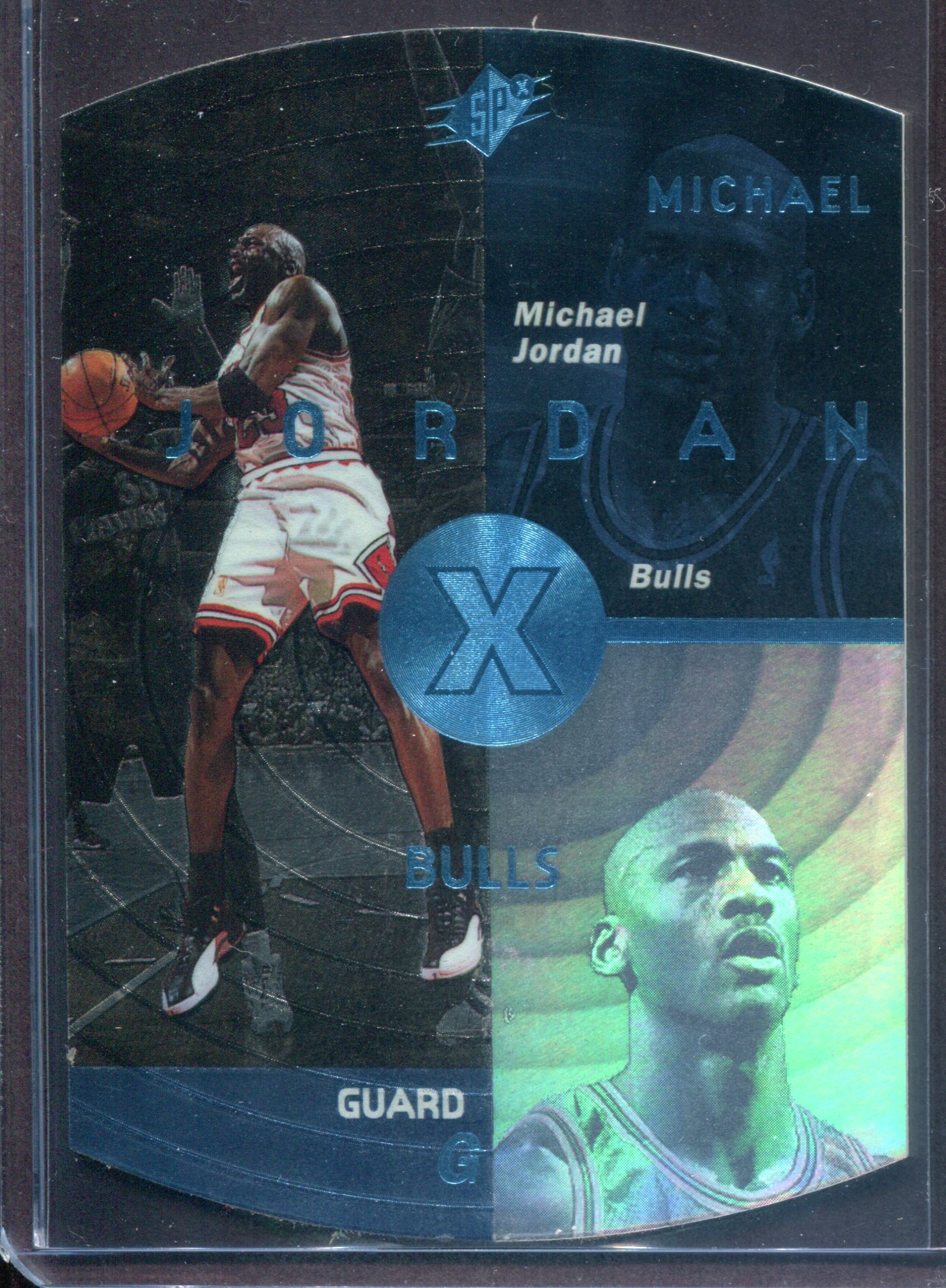 1997-98 SPx Sky #6 Michael Jordan - NM-MT