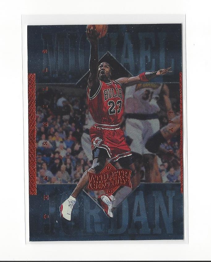 1999 Upper Deck Michael Jordan Athlete of the Century #55 Michael ...