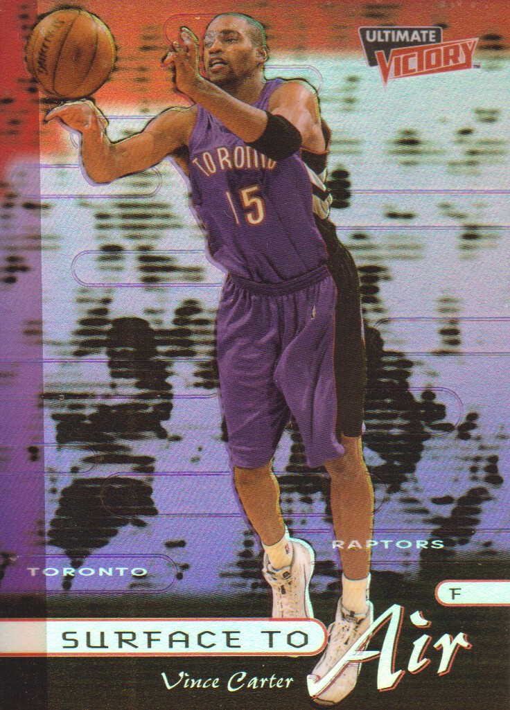 1999-00 Ultimate Victory Surface to Air #SA1 Vince Carter - NM-MT ...