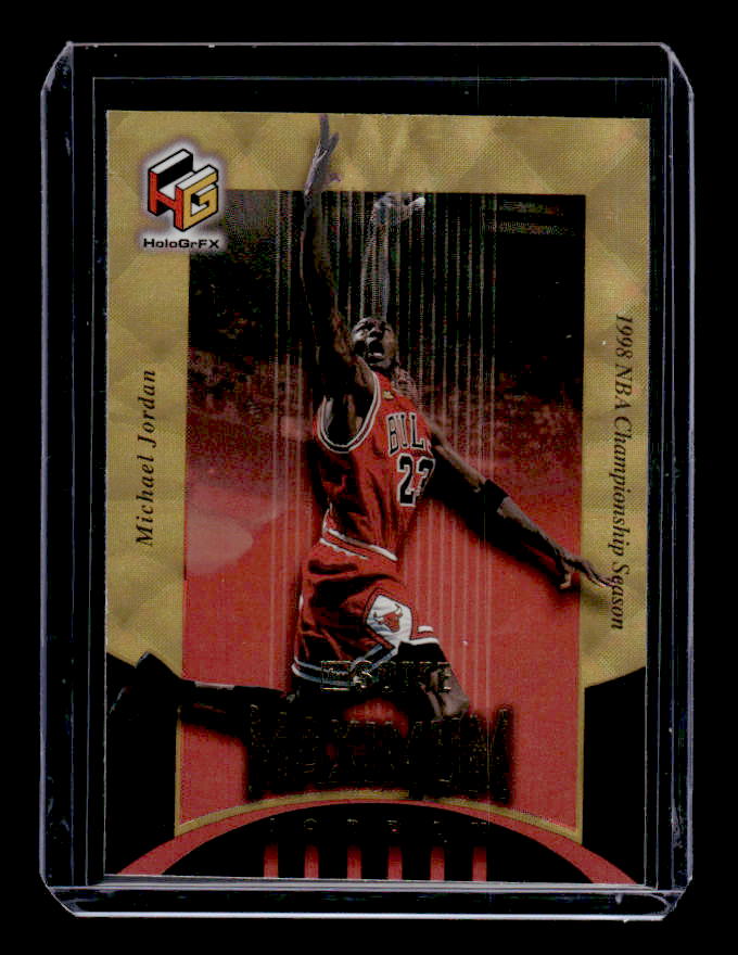 1999-00 Upper Deck HoloGrFX Maximum Jordan Gold #MJ6 Michael Jordan - NM-MT