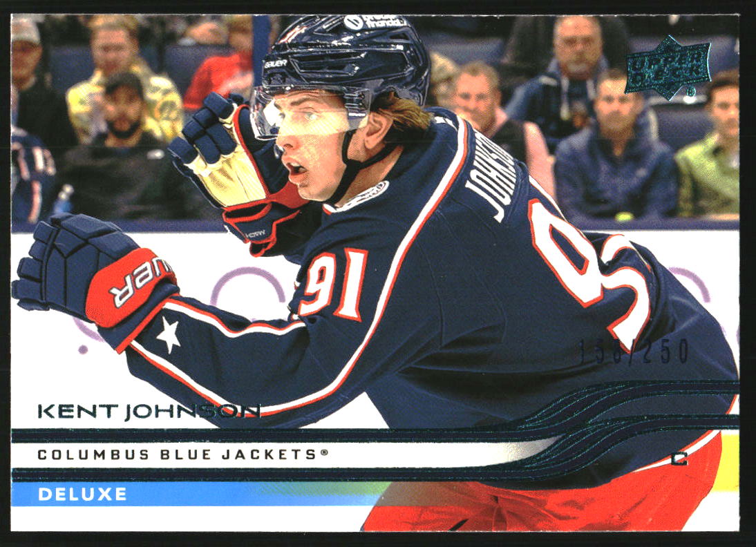 2025-26 Upper Deck Deluxe #48 Kent Johnson - NM-MT